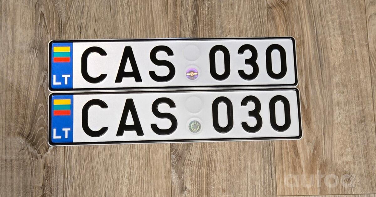 Auto numurs CAS030 | autoa.lv